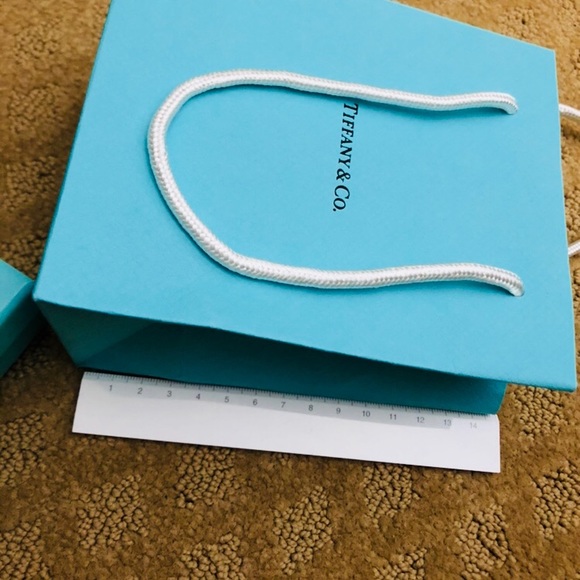 Tiffany & Co. | Other | Authentic Tiffany Co Gift Box And Shopping Bag ...